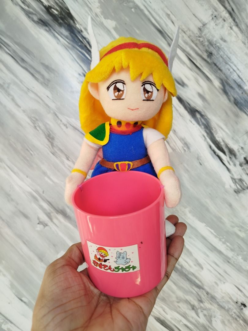 Vintage Akazukin Chacha Organizer/ Pen Holder Retro Anime Plush Toy ...