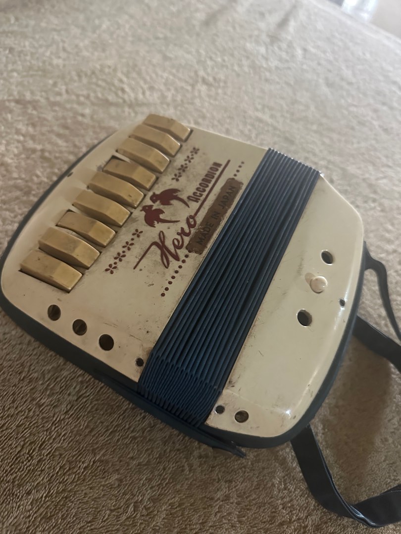 vintage hero accordion, Hobbies & Toys, Music & Media, Musical ...
