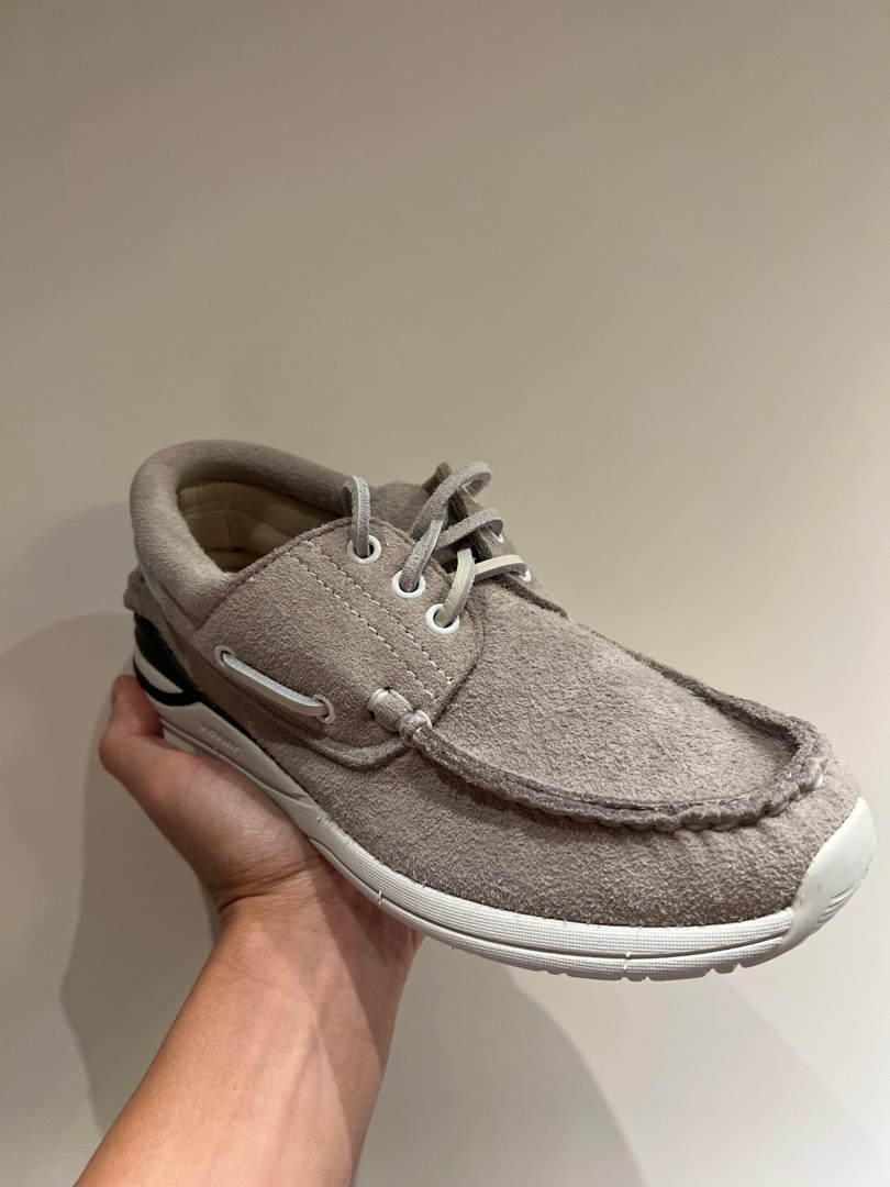 Visvim Hockney Folk grey (M8), 男裝, 鞋, 便服鞋 - Carousell