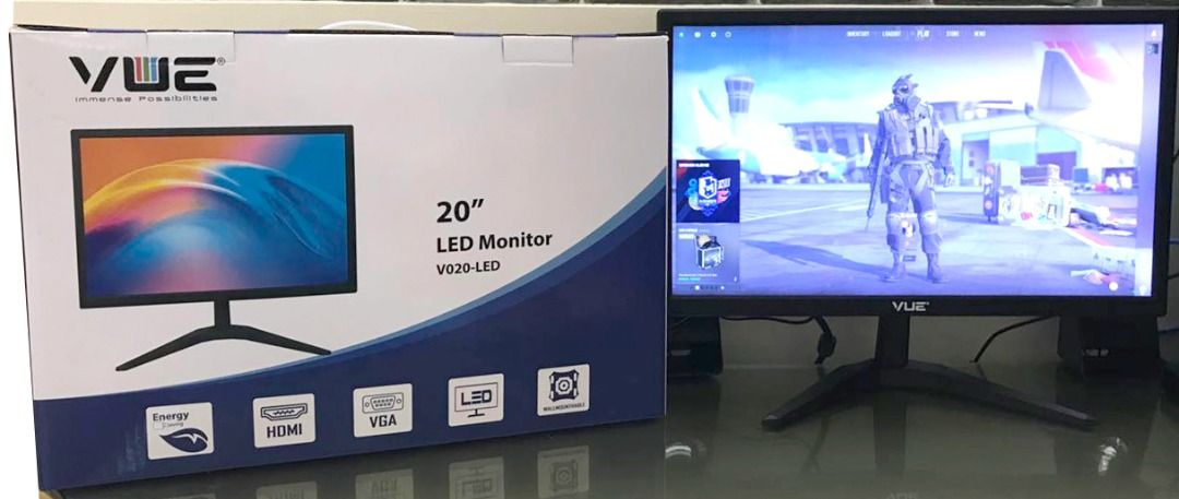 VUE 20" inch HD LED MONITOR 60Hz - BRAND NEW, Computers & Tech, Parts ...