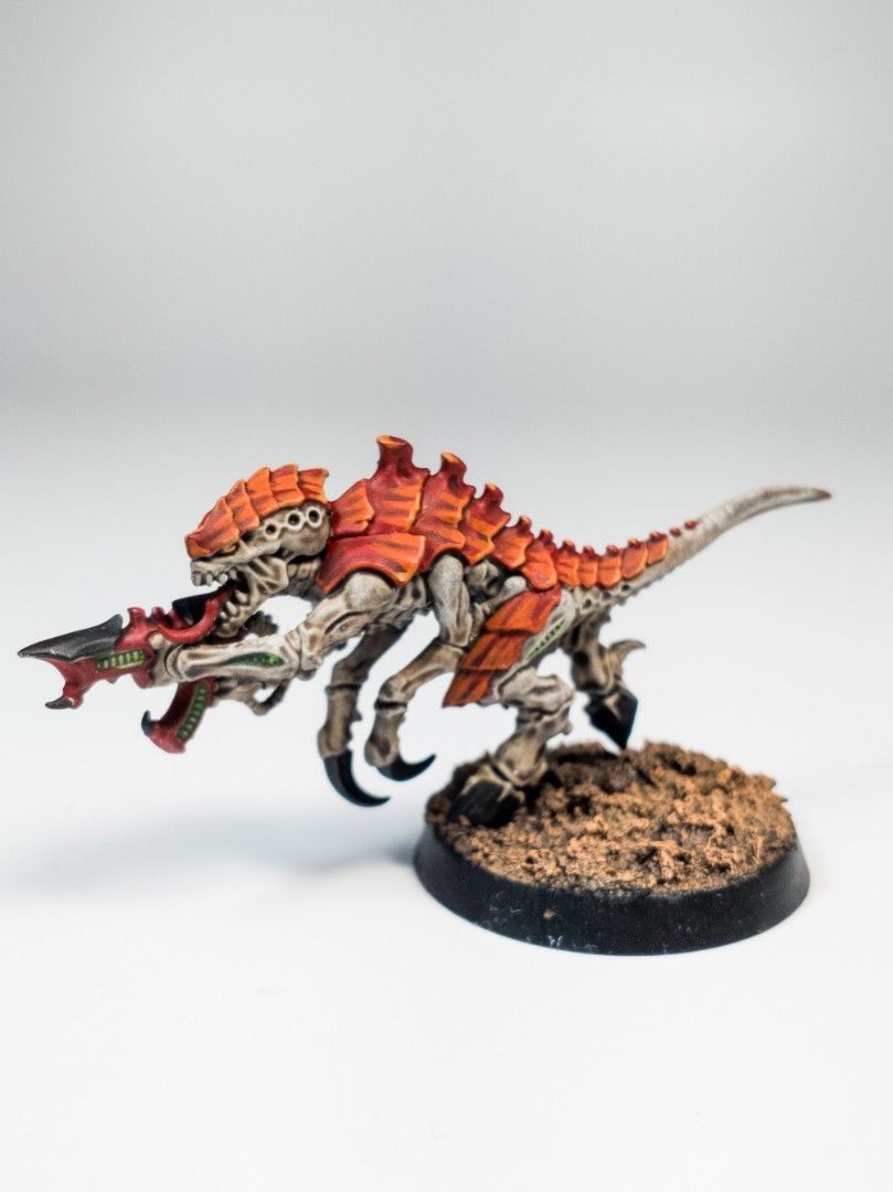 Warhammer 40k Tyranids Termagants and Ripper Swamp painted, Hobbies & Toys, Toys & Games on ...