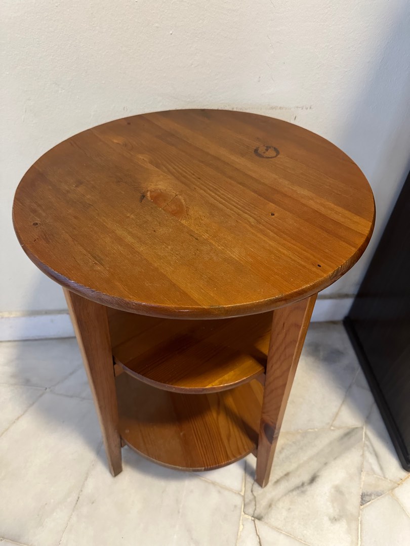 Wooden 3 layered table, Furniture & Home Living, Furniture, Tables ...