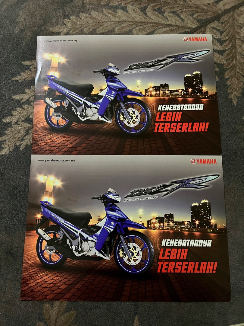 Yamaha 125zr aniversary brochure original, Hobbies & Toys, Collectibles ...