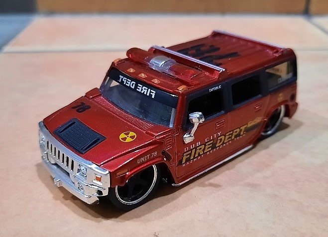 '03 HUMMER H2 (FIRE RESCUE) - 2003 Jada Toys Dub City Series, Hobbies ...
