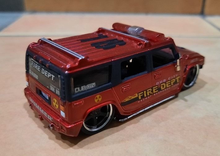 '03 HUMMER H2 (FIRE RESCUE) - 2003 Jada Toys Dub City Series, Hobbies ...