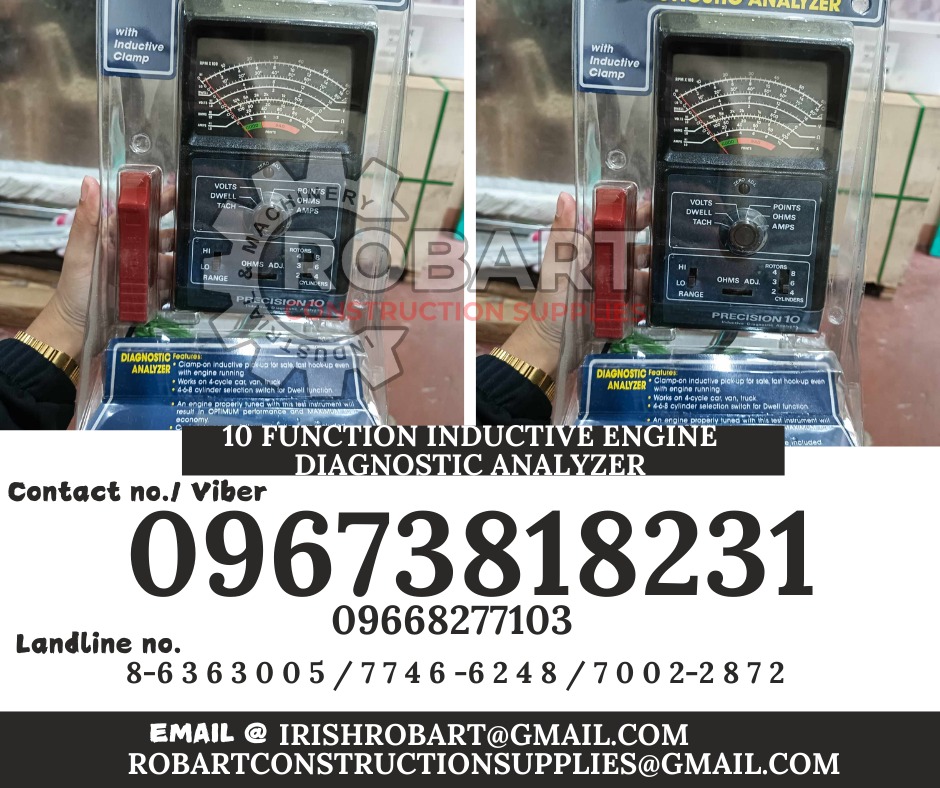 10 Function Inductive Engine Diagnostic Analyzer, Commercial ...