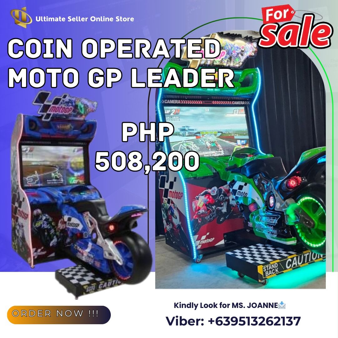 42''LCD GP motor Arcade Simulator motor machine Single Player Coin ...