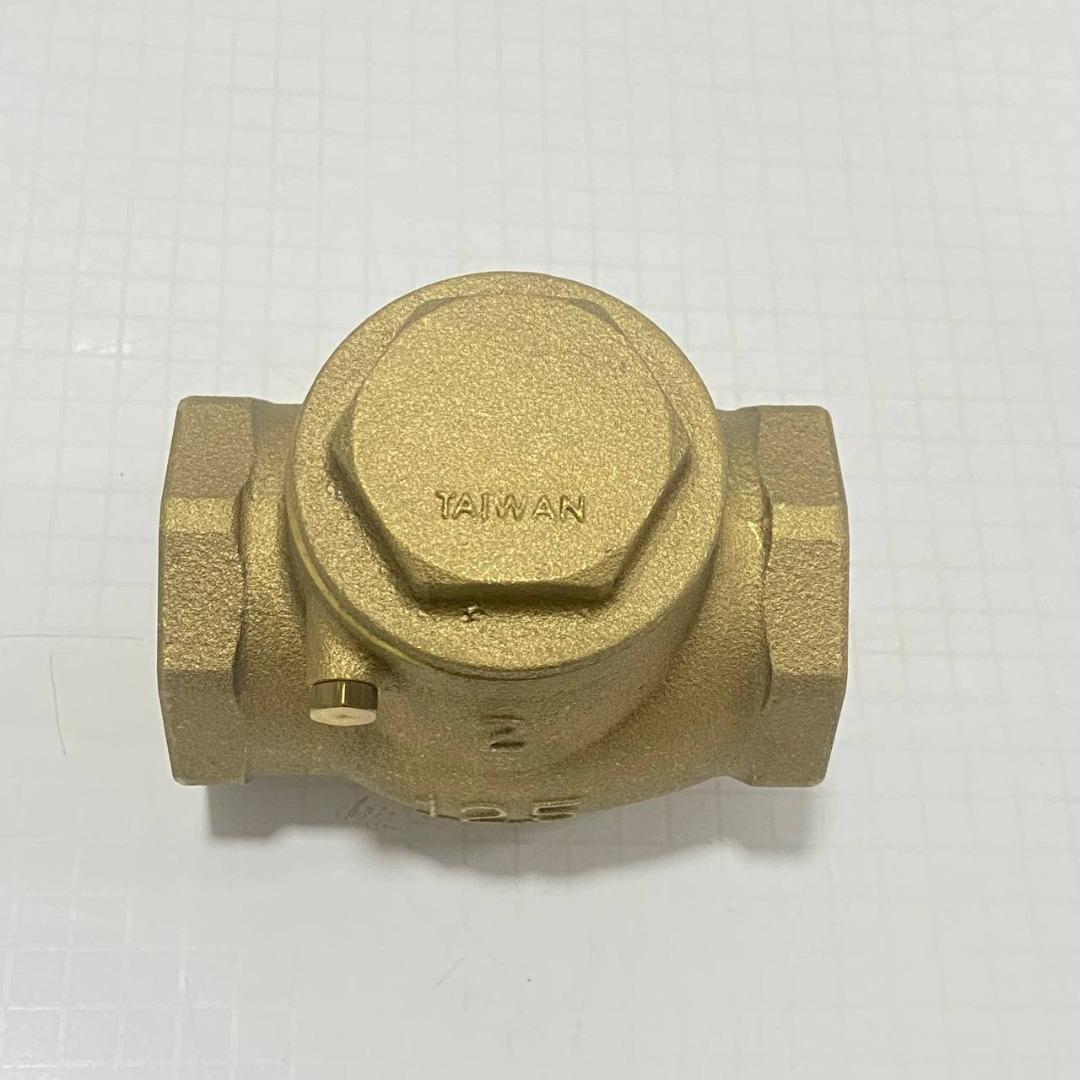 50mm FUSAN Brass Swing Check Valve (PN16), Furniture & Home Living ...
