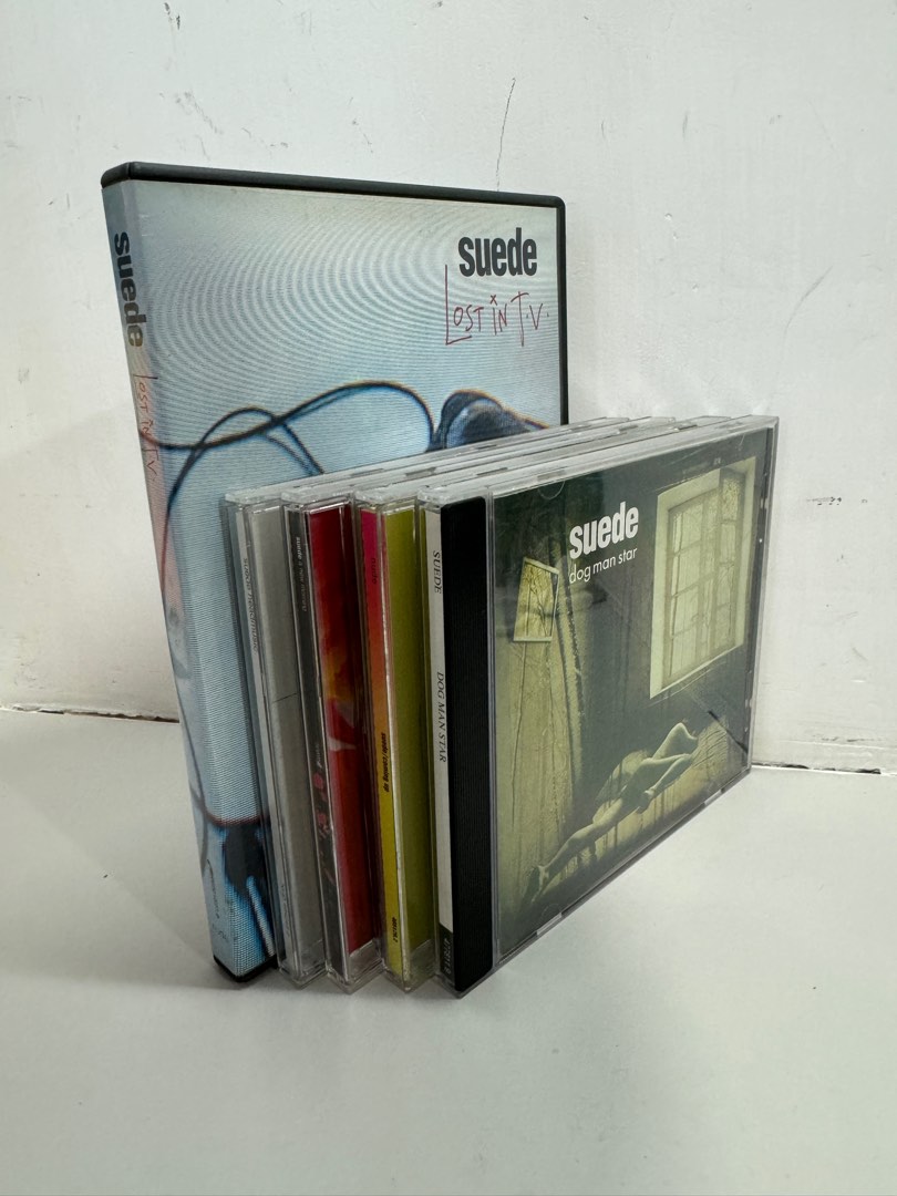 一套5盒 Suede CD + Lost In TV British Band NOT COLDPLAY, 興趣及遊戲, 音樂、樂器 & 配件 ...