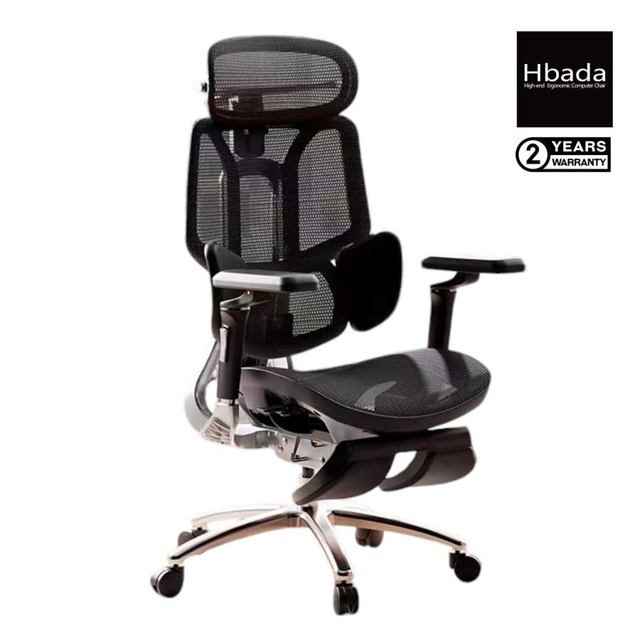 黑白調 HBADA E3 Pro Ultra Ergonomic Office Chair 人體工學椅 辦公椅 電腦椅, 傢俬＆家居, 傢俬 ...