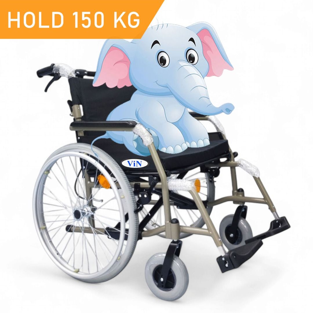 🇸🇬 ViN 35AL New Big wheelchair for sale - Lightweight Heavy duty ...