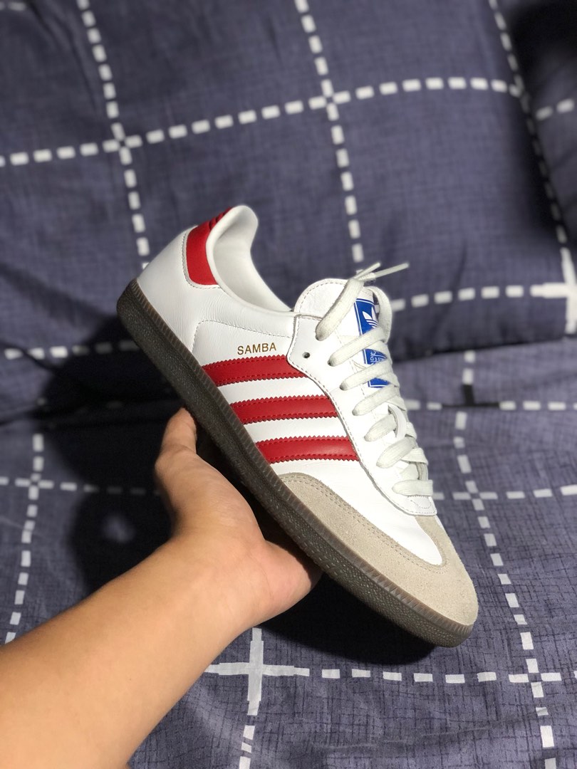 Adidas Samba OG “Scarlett Red”, Men's Fashion, Footwear, Sneakers on ...