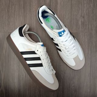 Adidas Samba Black White, Men's Fashion, Footwear, Sneakers on Carousell