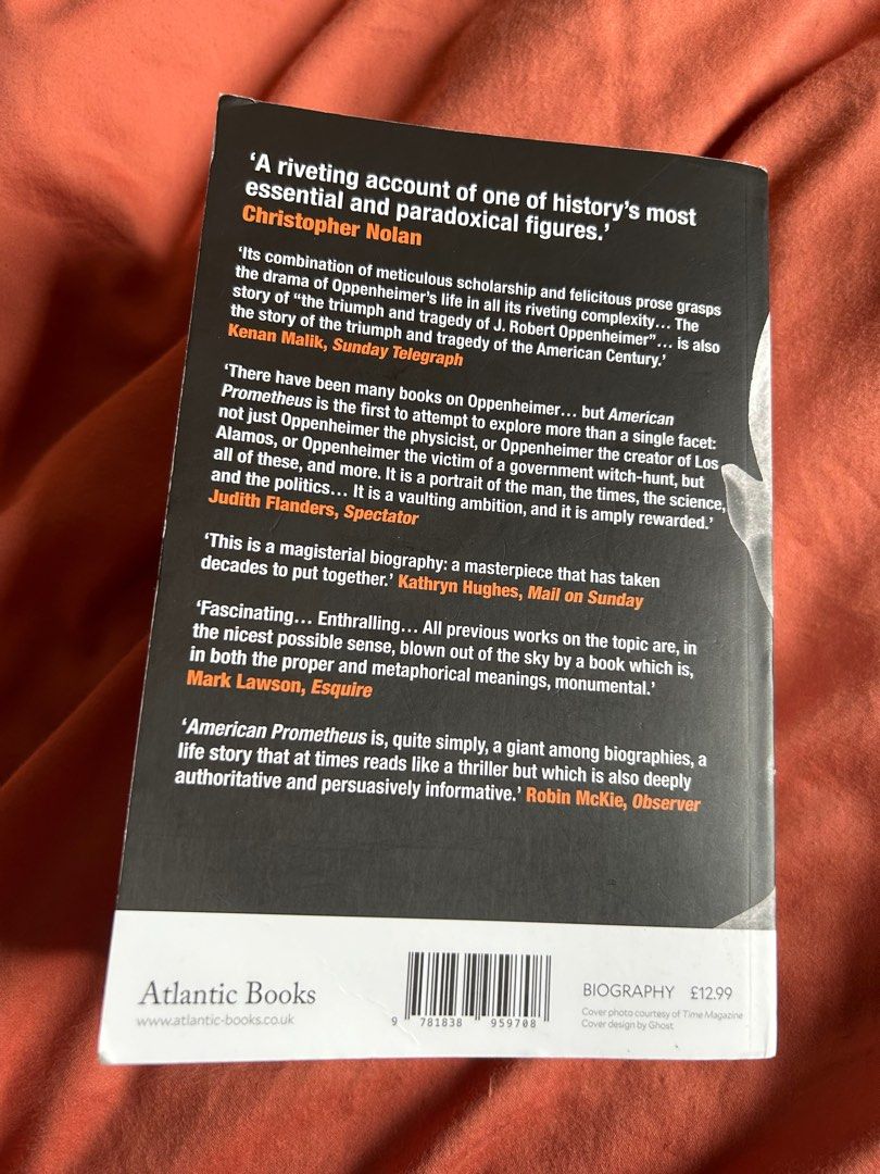 American Prometheus: The Triumph and Tragedy of J. Robert Oppenheimer ...
