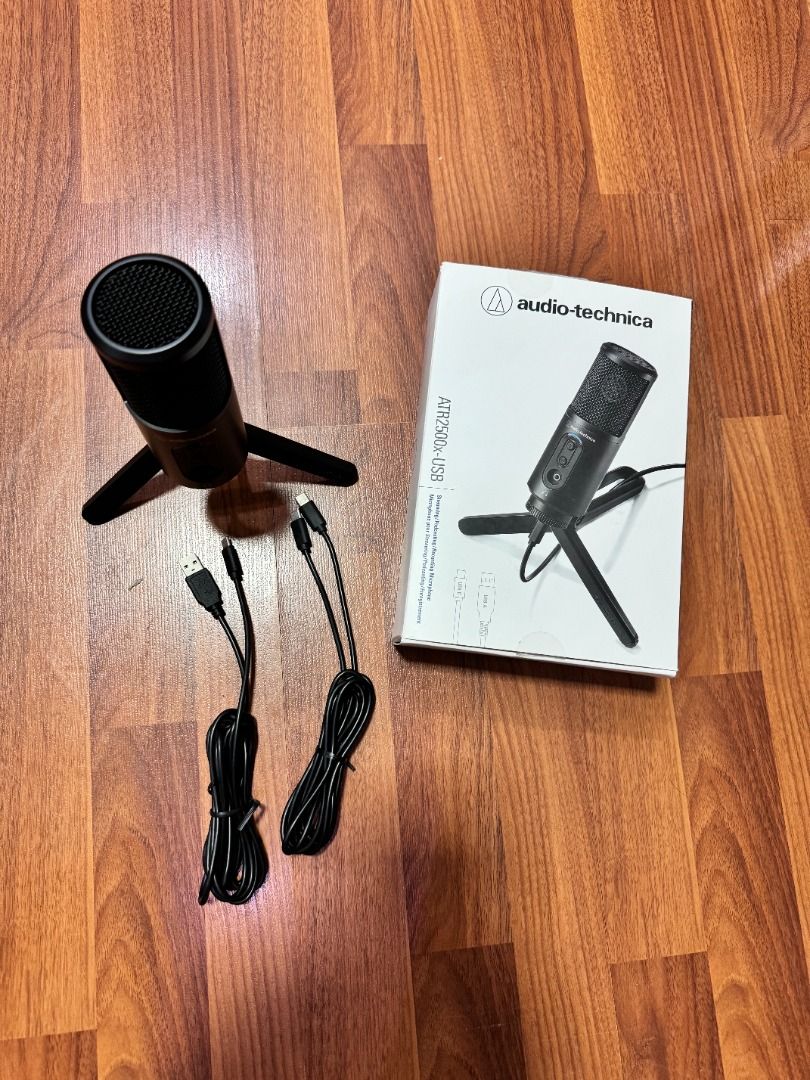 Audio-Technica ATR2500x-USB Cardioid Condenser Microphone (ATR Series ...