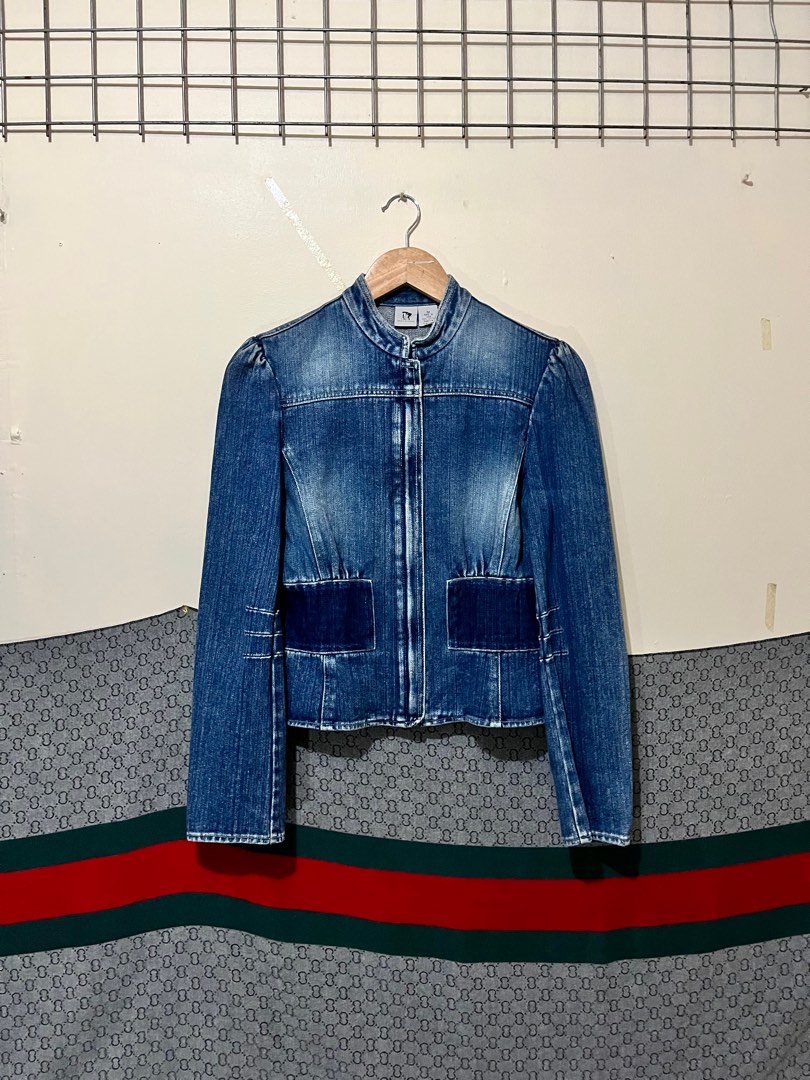 A|X ARMANI EXCHANGE DENIM JACKET, Women's Fashion, Coats, Jackets and ...