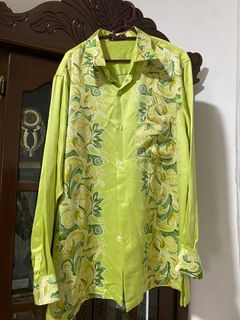 Baju Batik, Men's Fashion, Tops & Sets, Formal Shirts on Carousell