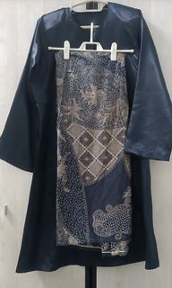 BAJU KURUNG BERCORAK SULAM PLUS SIZE (HOT PINK), Women's Fashion ...