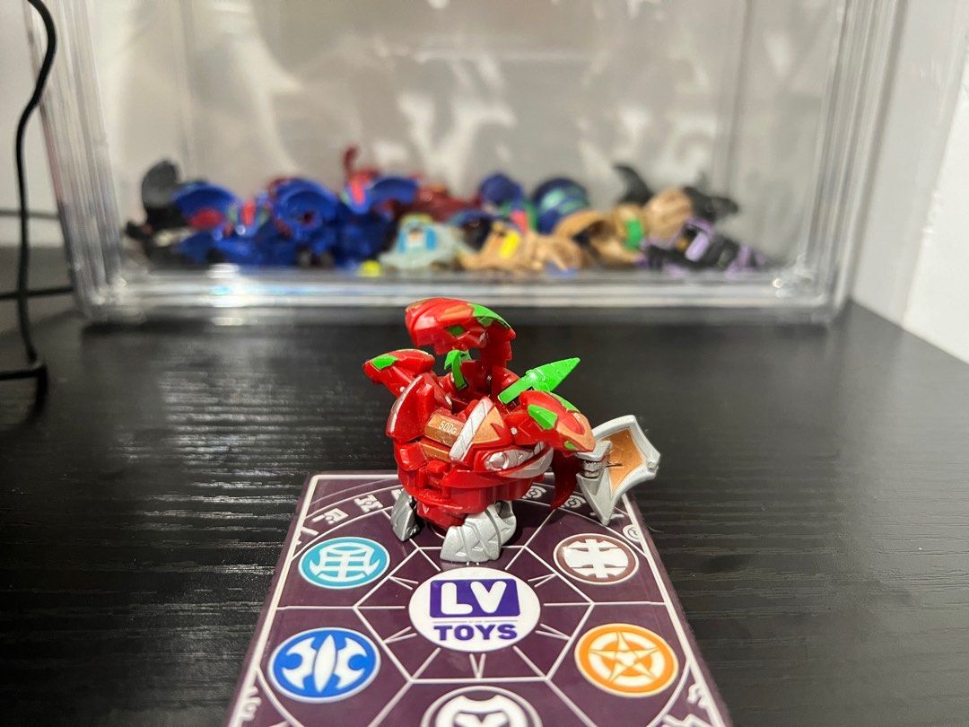 Bakugan Pyrus Knight Percival, Hobbies & Toys, Toys & Games on Carousell