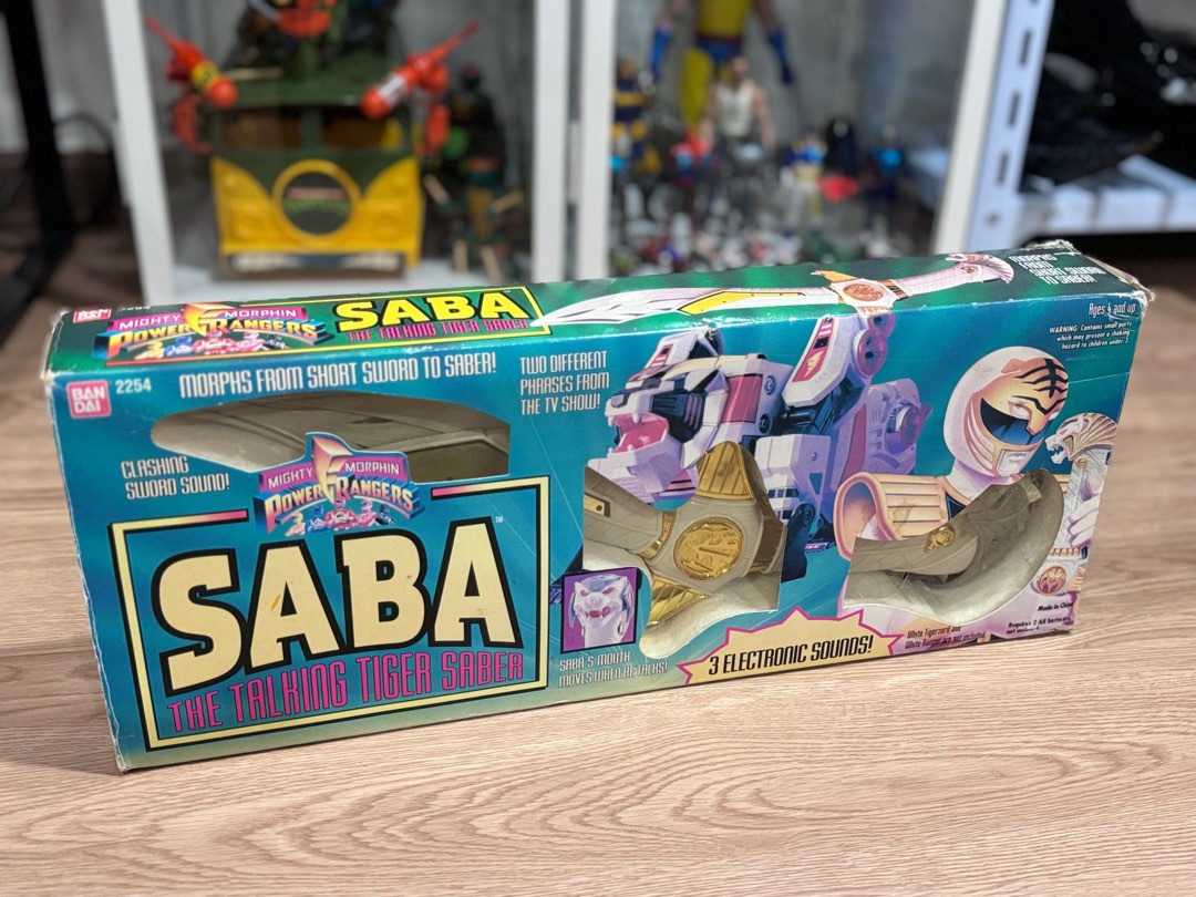 BANDAI SABA SWORD WHITE RANGERS 1994, Hobbies & Toys, Toys & Games on ...