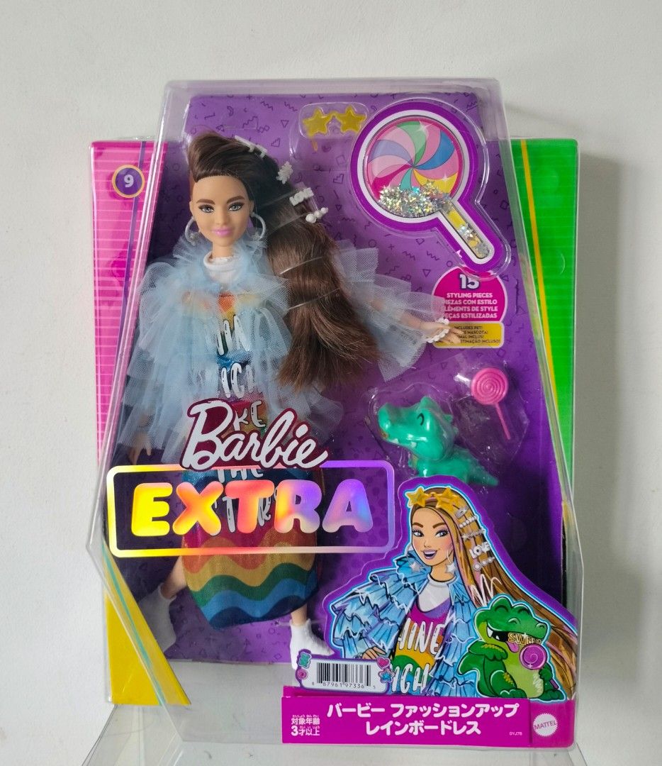 Barbie Extra doll no 9 Japan box, Hobbies & Toys, Toys & Games on Carousell