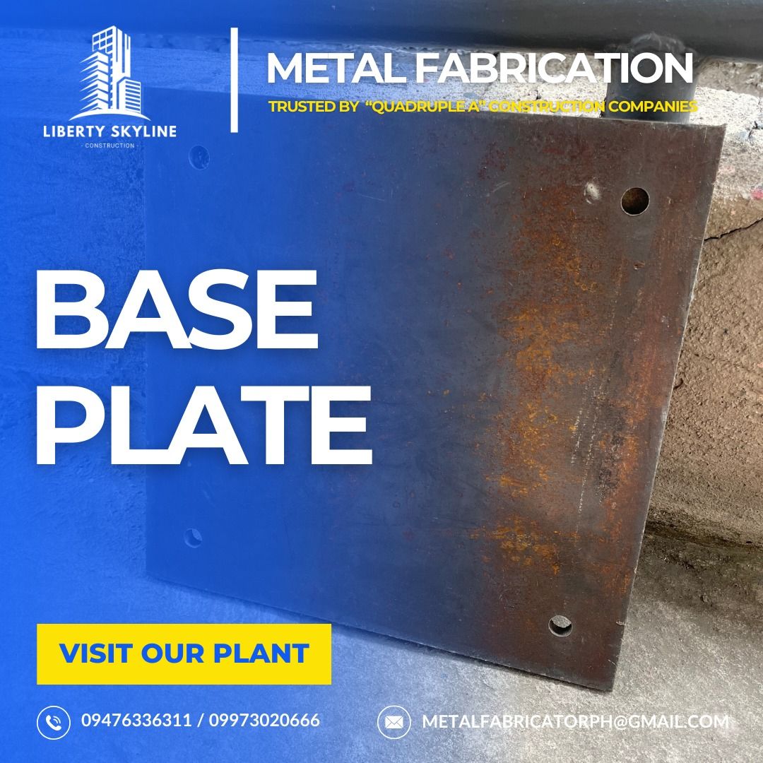 Base Plate | Stifferner Plate | HDG Plate with holes | Cut Size Plate ...