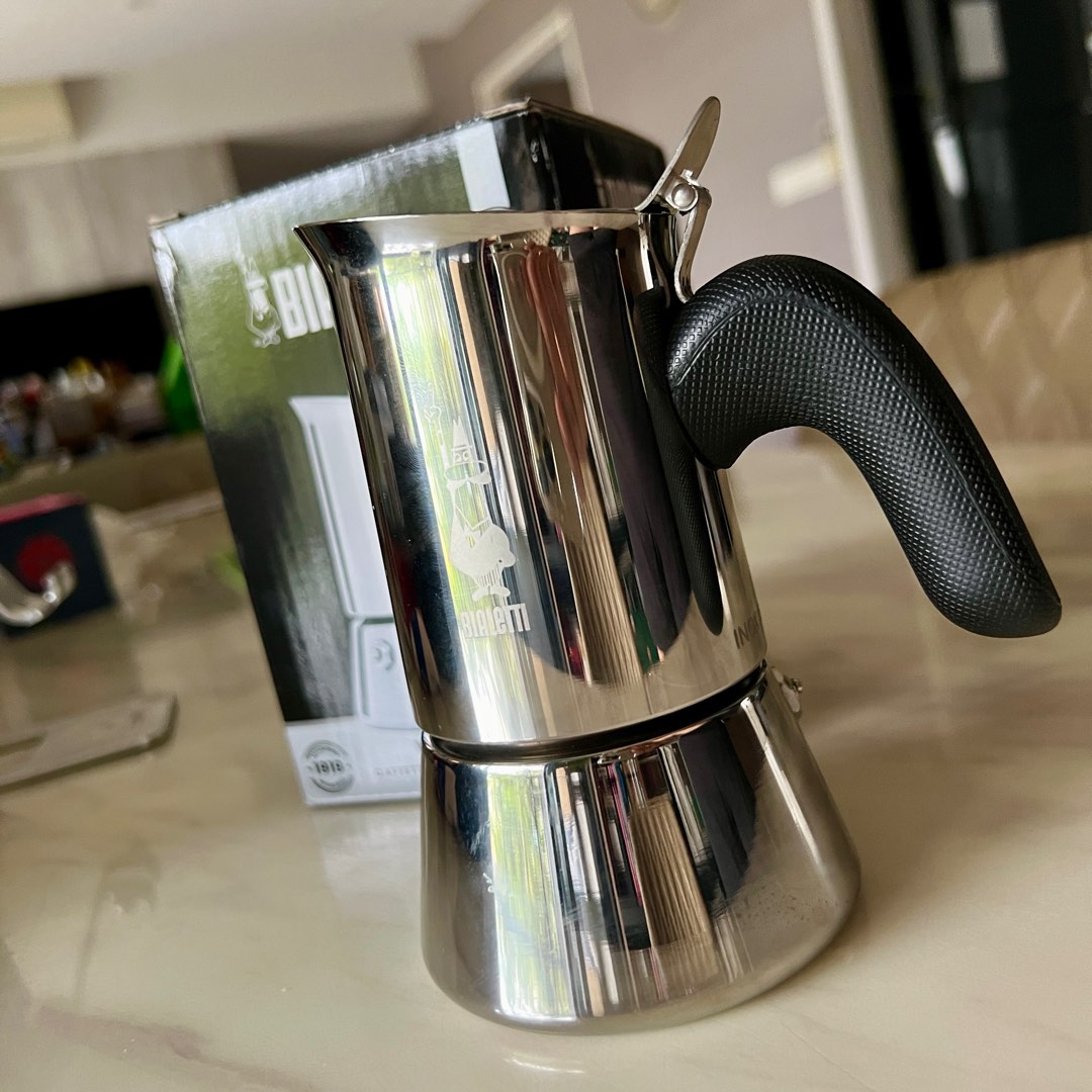 Bialetti Moka Pot (Venus) 2 Cup Stainless Steel Coffee Maker, TV & Home ...