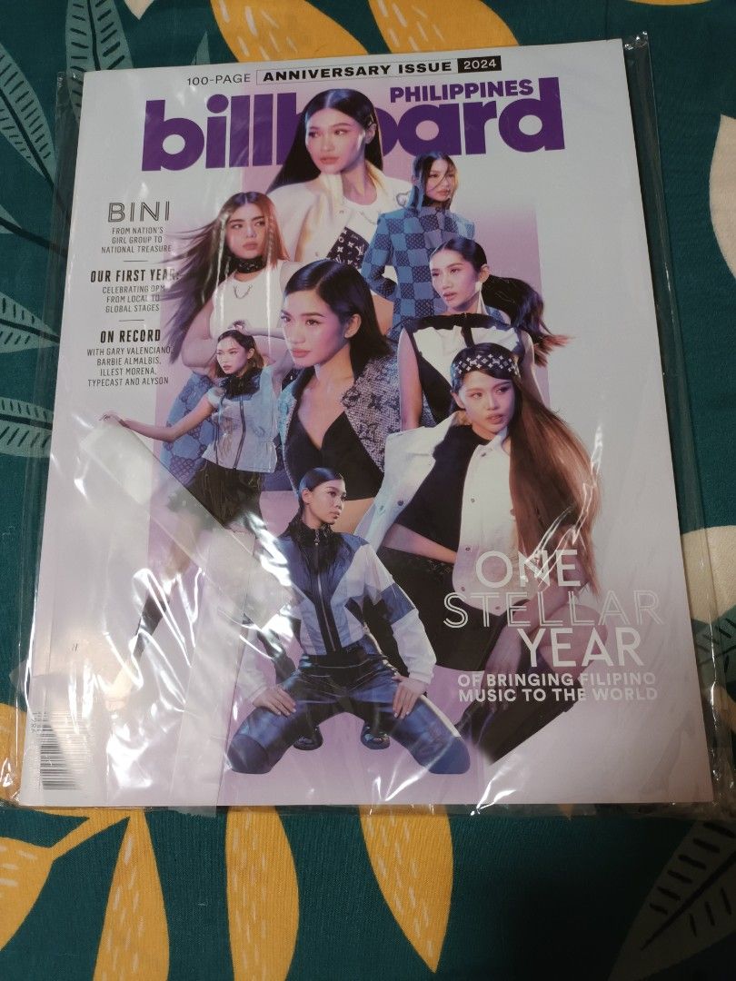 Bini Billboard Philippines Magazine, Hobbies & Toys, Books & Magazines ...