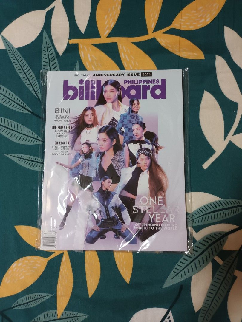 Bini Billboard Philippines Magazine, Hobbies & Toys, Books & Magazines ...