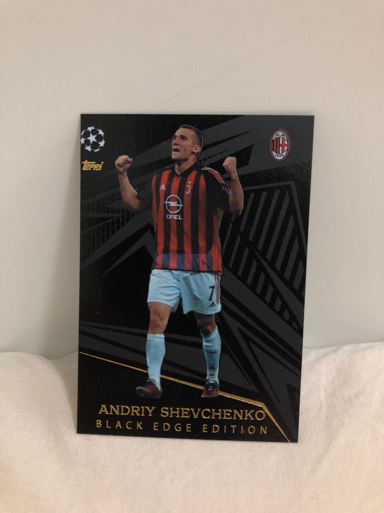 Black edge card( Andriy Shevchenko), Hobbies & Toys, Toys & Games on ...