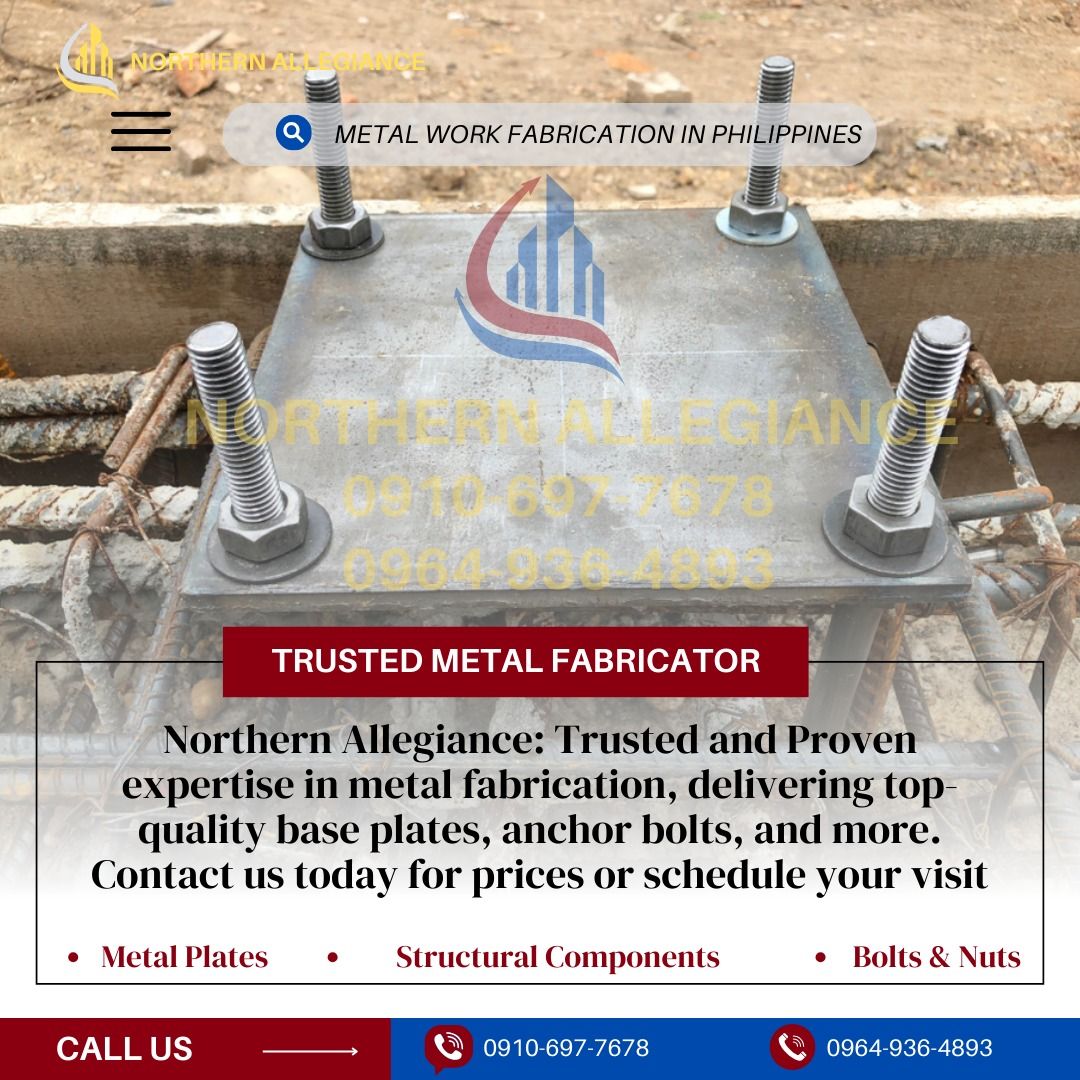 Black Iron F436 Anchor Bolt M20 | ASTM A36 Base Plate | Mild Steel ...