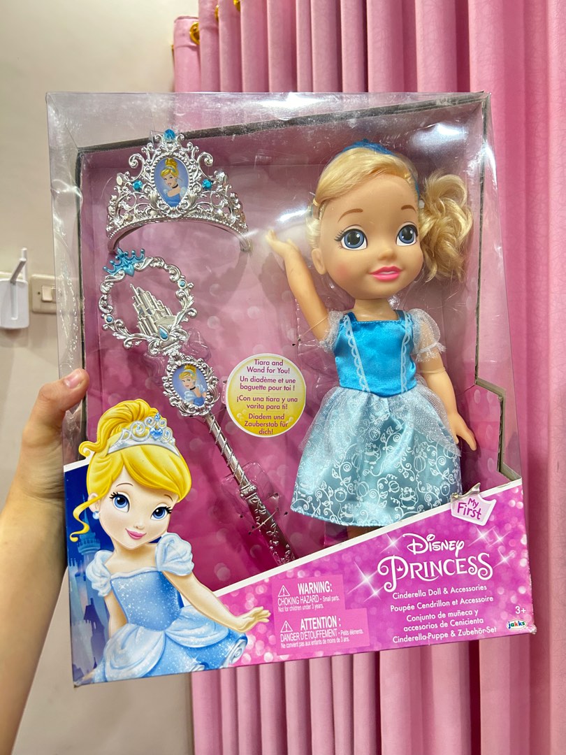 Boneka besar disney princess cinderella / belle original, Toys ...