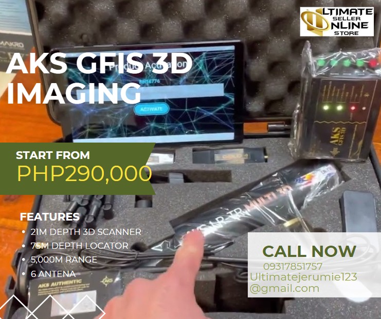 Brandnew AKS long range locator GFIS 3D for sale Metal & Gold Detector ...