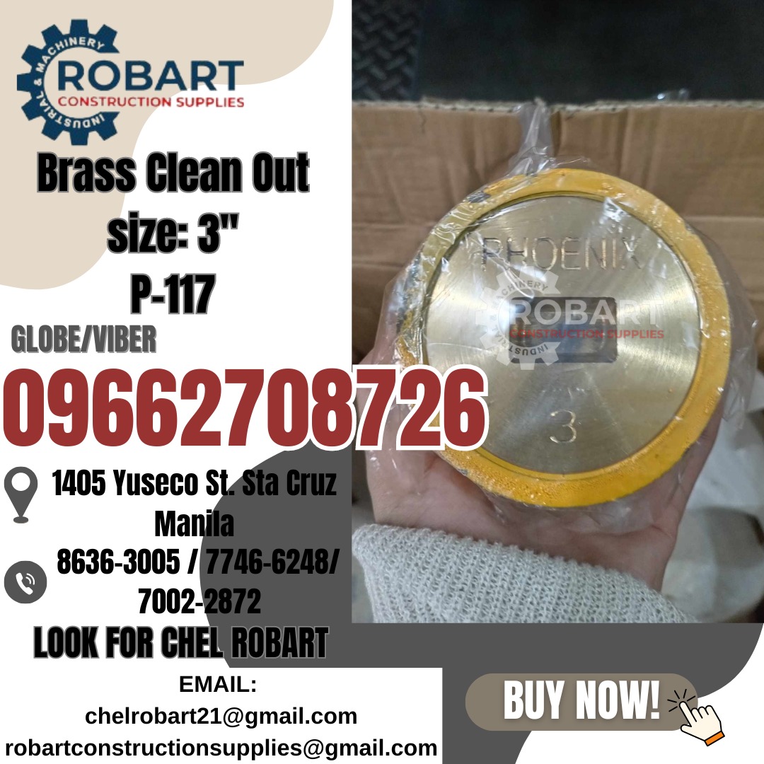 BRASS CLEAN OUT, Commercial & Industrial, Construction Tools ...