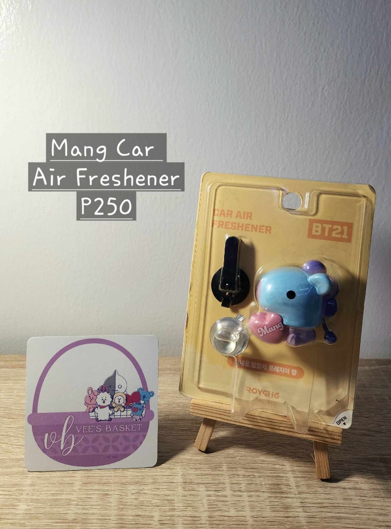 BT21 Mang Car Air Freshener, Hobbies & Toys, Memorabilia & Collectibles ...