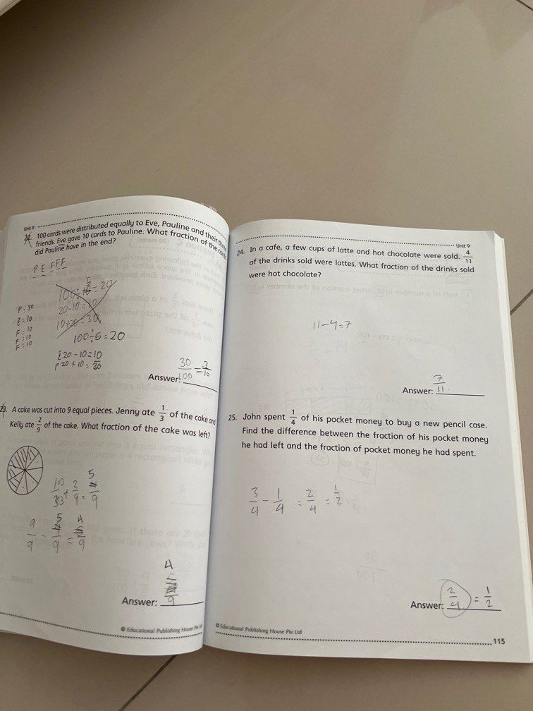Buku latihan matematika singapore Challenging 4-in-1 Maths Primary 3 ...