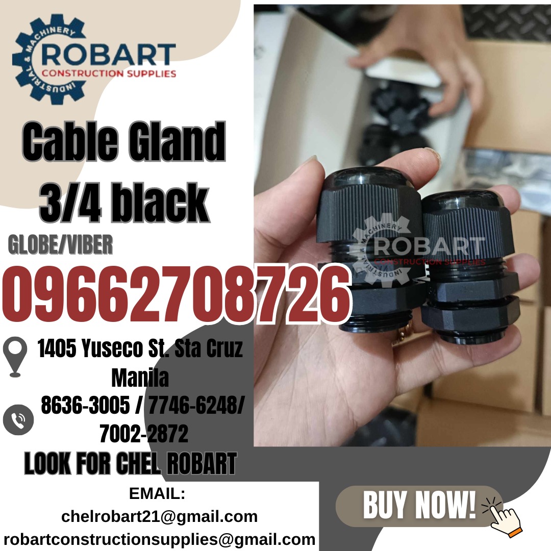 CABLE GLAND, Commercial & Industrial, Construction & Building Materials ...