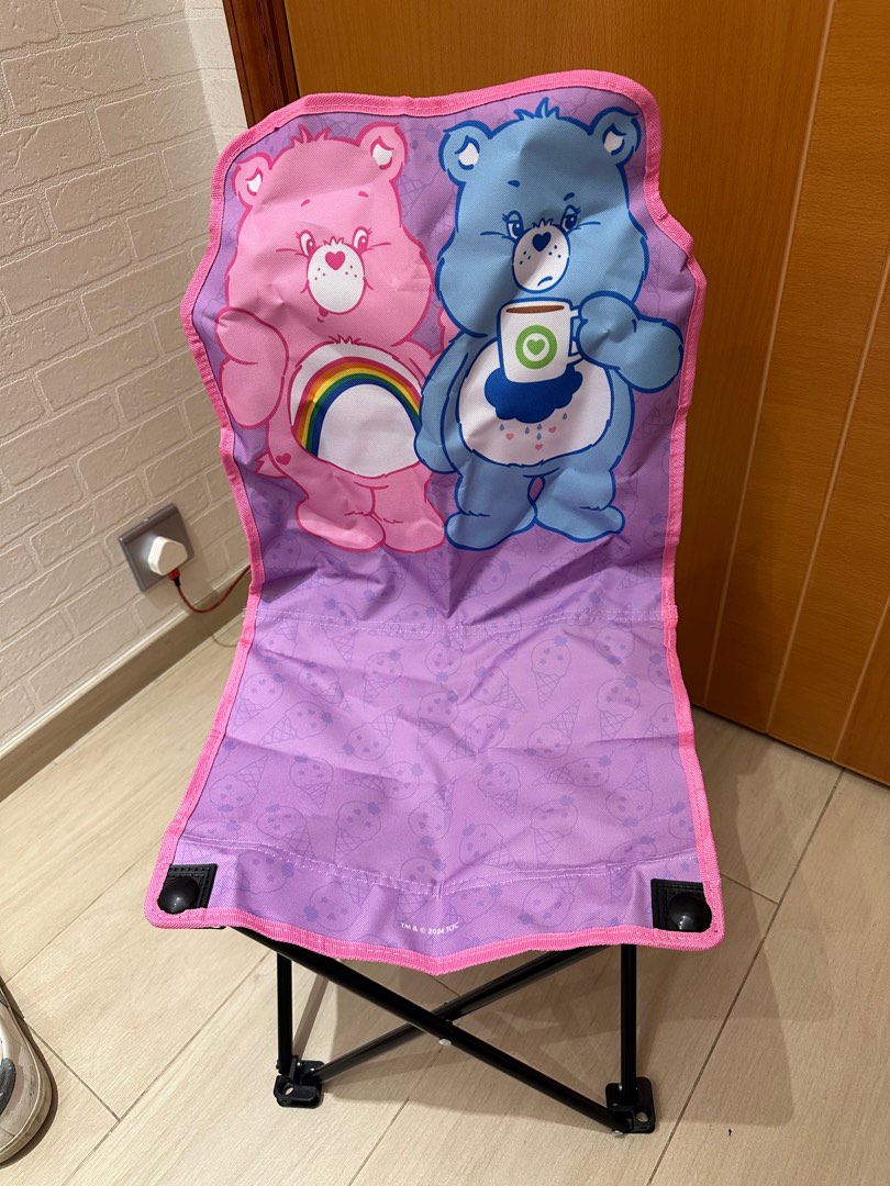 Care Bears camping Chair, 傢俬＆家居, 戶外家具 - Carousell