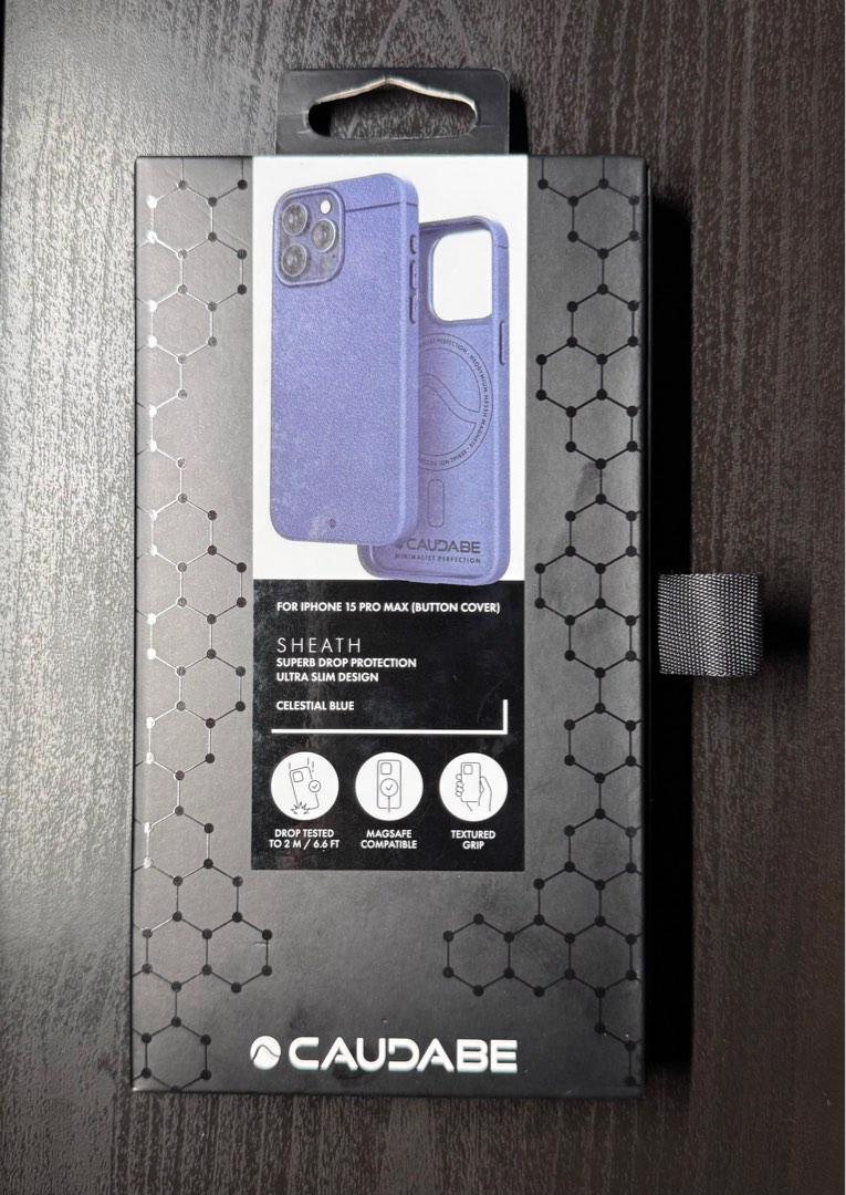 Caudabe Sheath (Celestial Blue) for iPhone 15 Pro Max, Mobile Phones ...