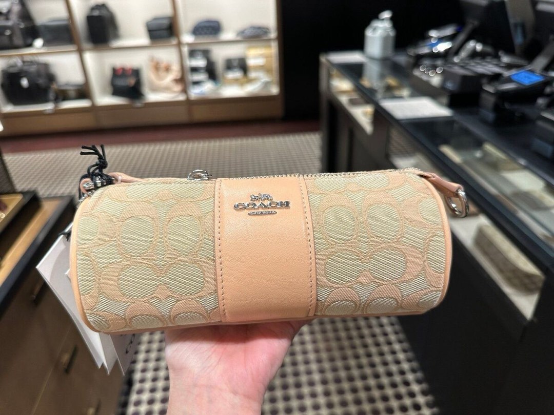 Coach Barrel Bag, Luxury, Bags & Wallets on Carousell