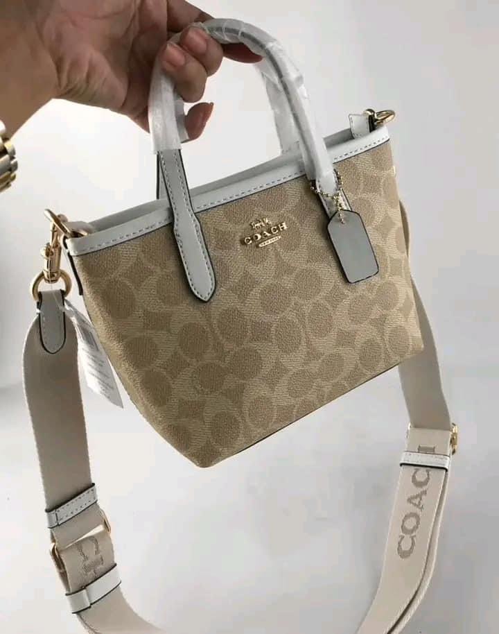 Coach mini tote, Women's Fashion, Bags & Wallets, Tote Bags on Carousell