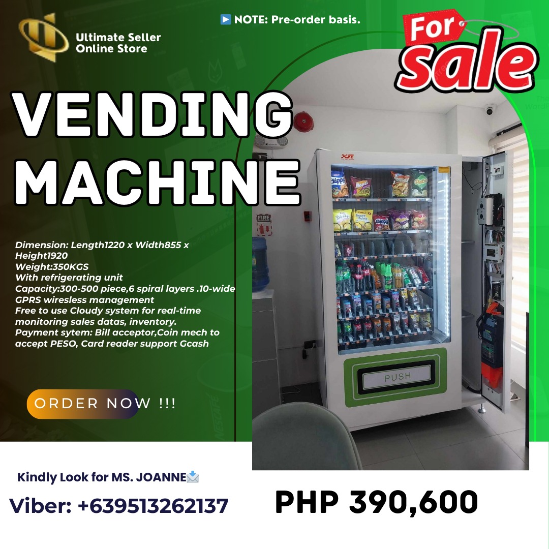 Cooling Vending Machine For Snacks and Drinks, Everything Else, Others ...