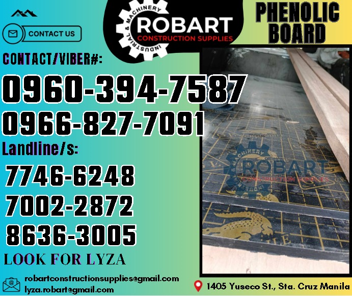 Crocodile Phenolic Board, Commercial & Industrial, Construction Tools ...