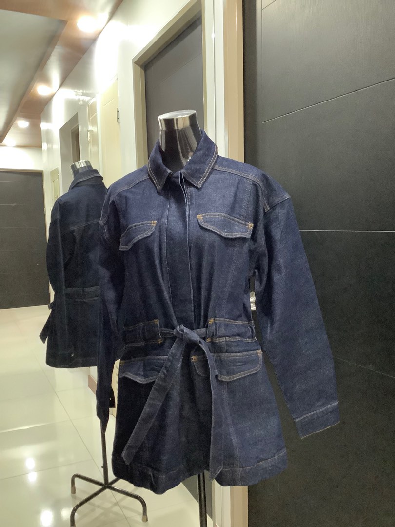 Denim Jacket B1, Women's Fashion, Tops, Longsleeves on Carousell