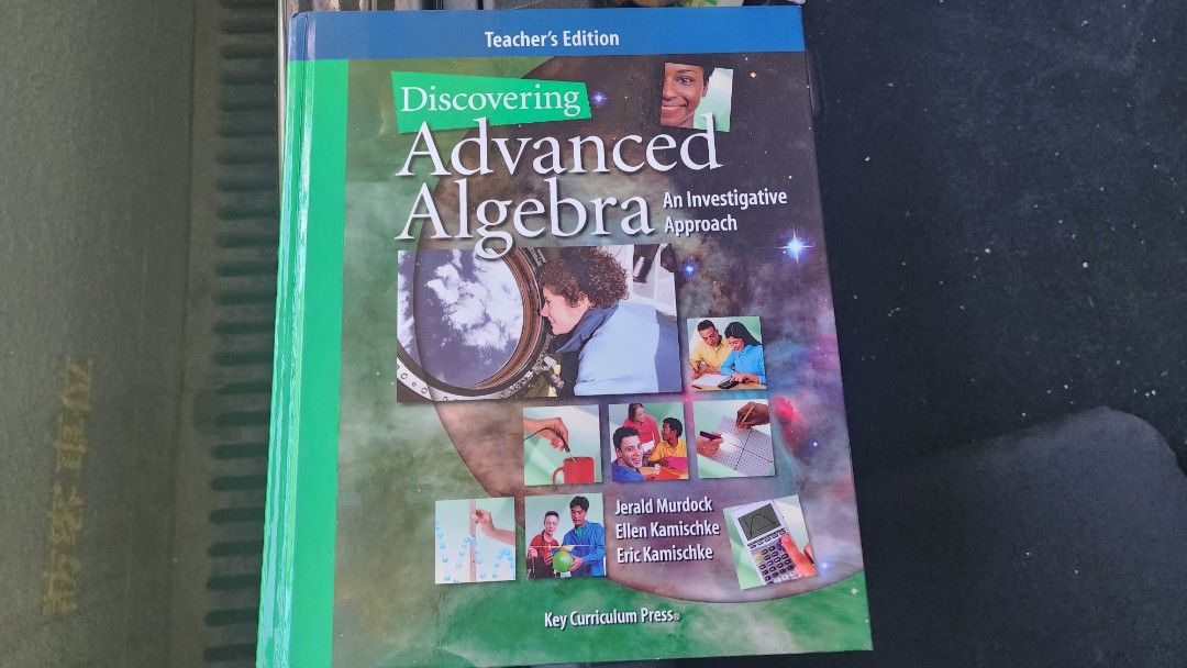 Discovery Advanced Algebra teacher edition, 興趣及遊戲, 書本 & 文具, 教科書 - Carousell