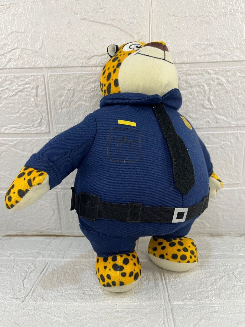Disney Zootopia Police Officer Clawhauser Chubby Cheetah Plush/Stufftoy ...