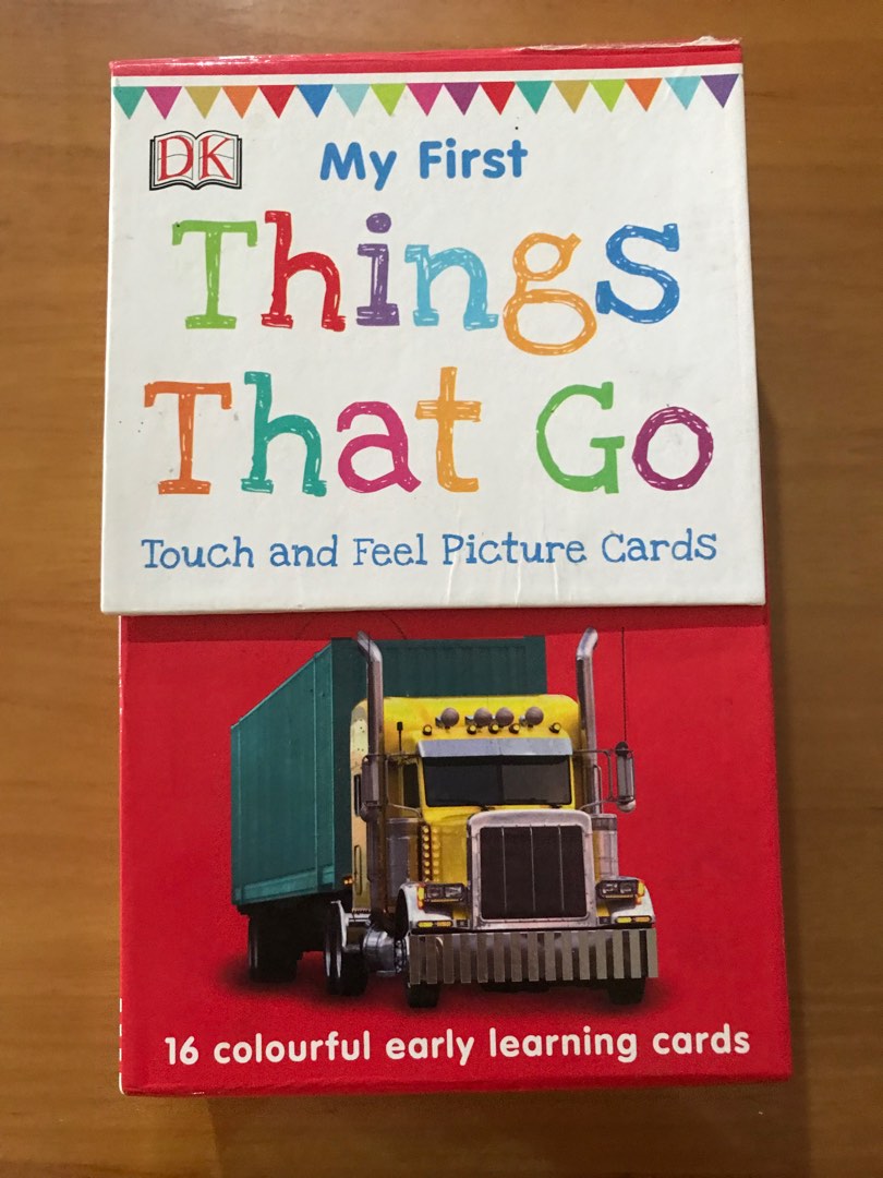 DK My First Things That Go - Flash Cards, Hobbies & Toys, Books ...