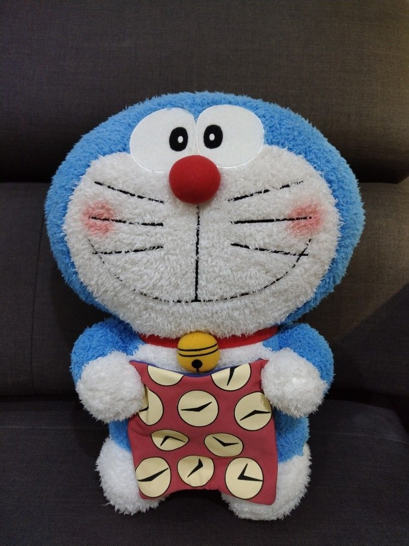 Doraemon big plush, Hobbies & Toys, Toys & Games on Carousell