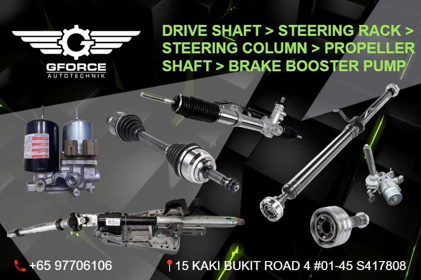 DRIVESHAFT / STEERING RACK / STEERING COLUMN / PROPELLER SHAFT / BRAKE ...