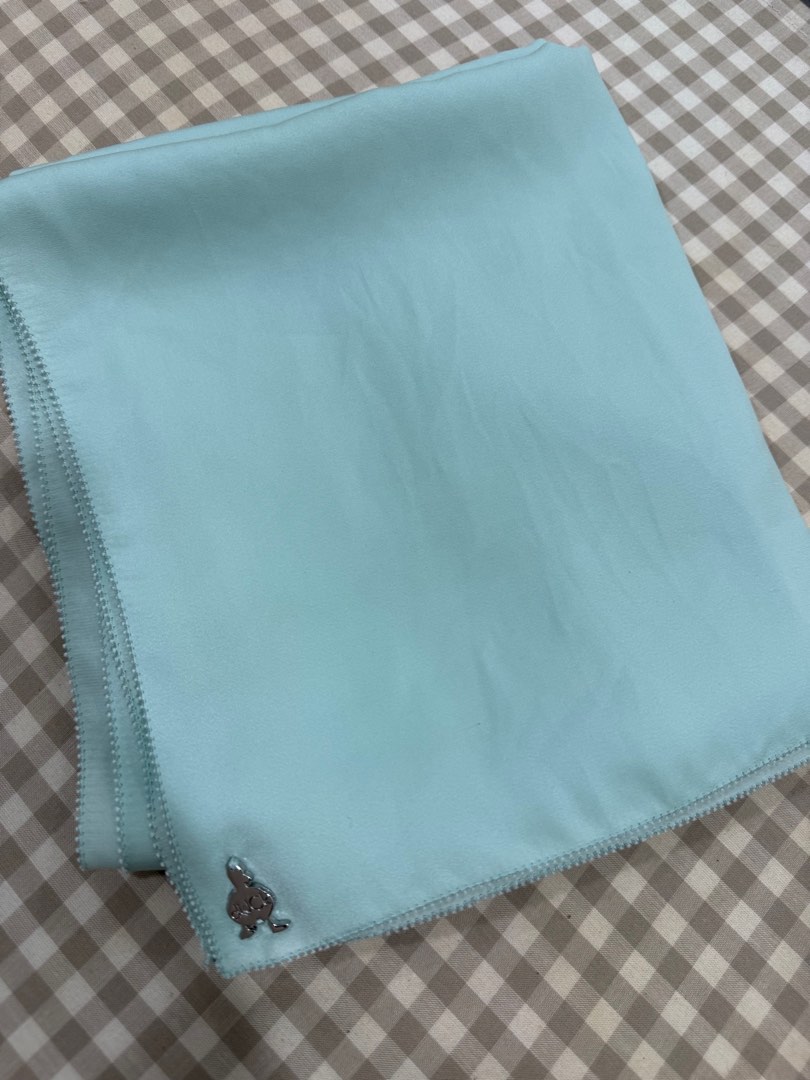 dUCK shawl matte satin mint colour, Women's Fashion, Muslimah Fashion ...